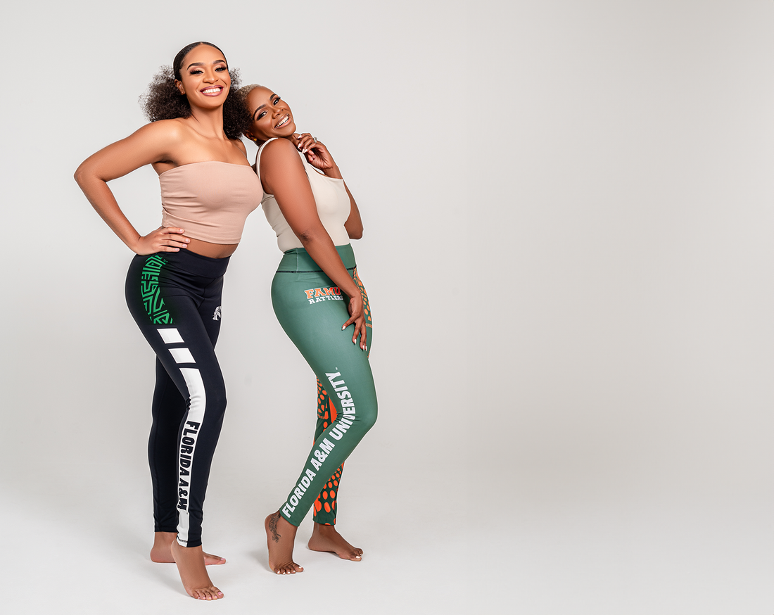 HBCU Leggings, Black College Leggings for HBCU Alumni