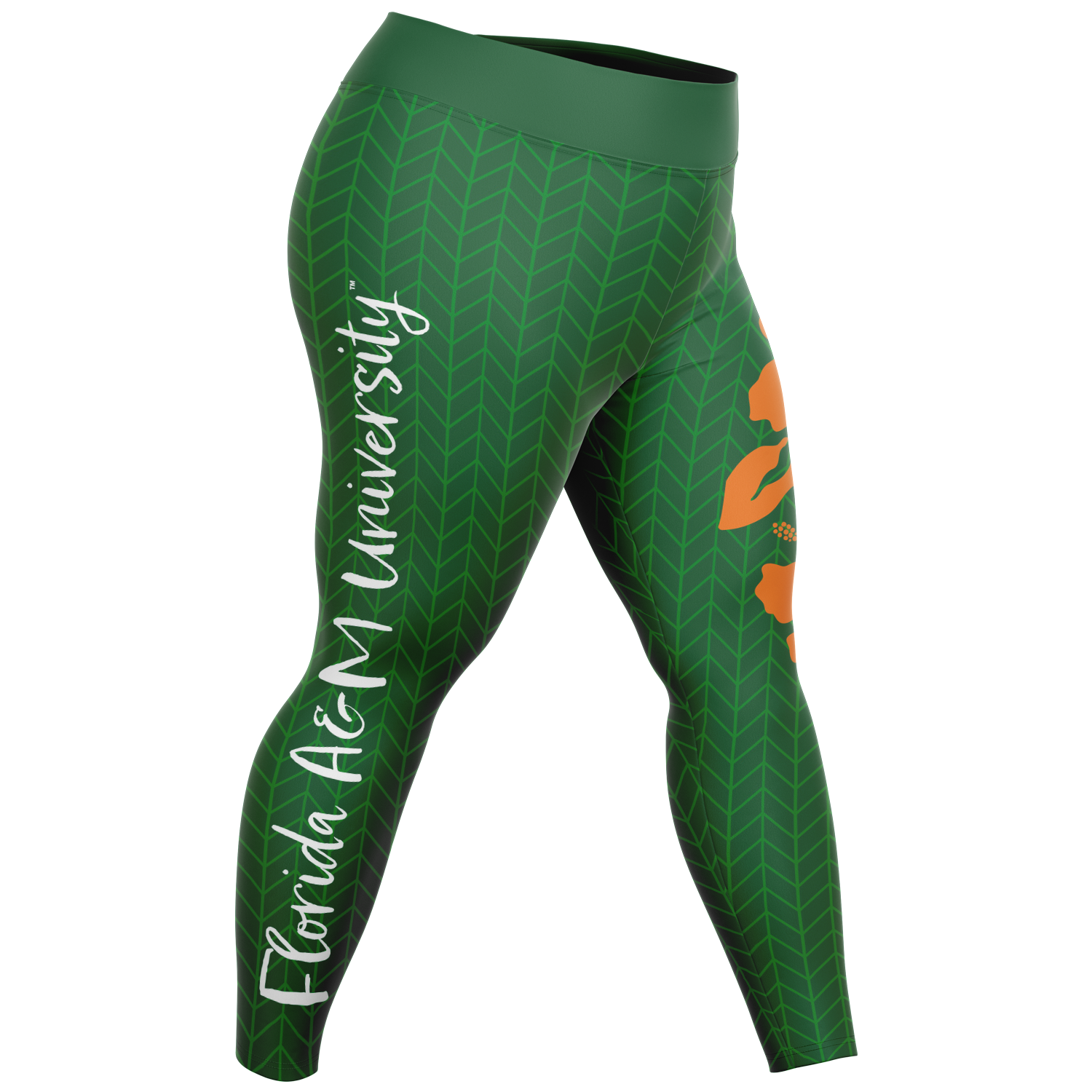 FAMU Bloom Plus Size Leggings – HBCU Leggings